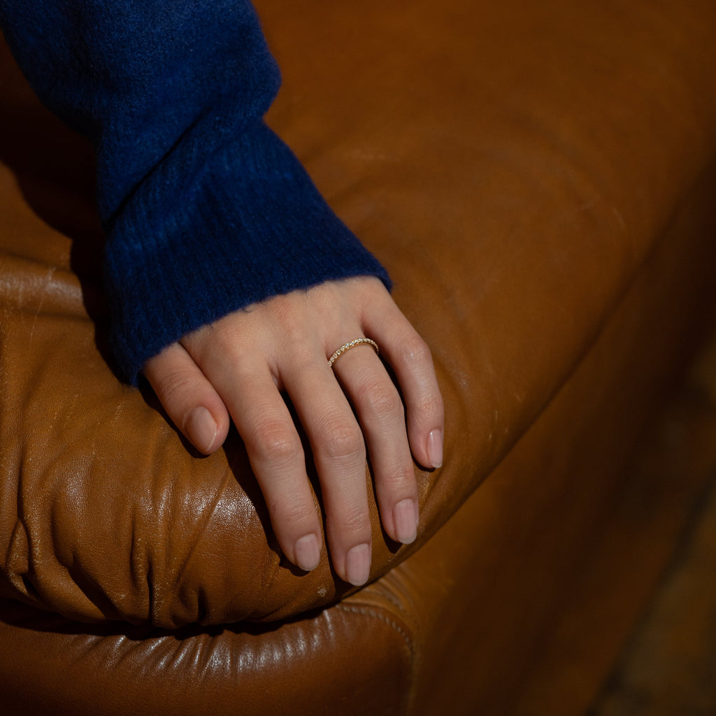 Maia Bold Full Pave Ring - PRMAL