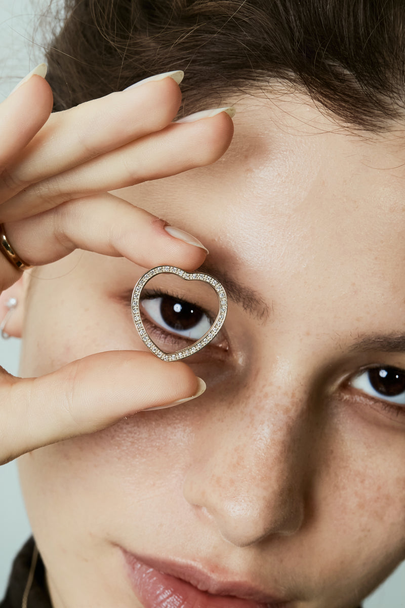 Arch Heart Side Ring - PRMAL