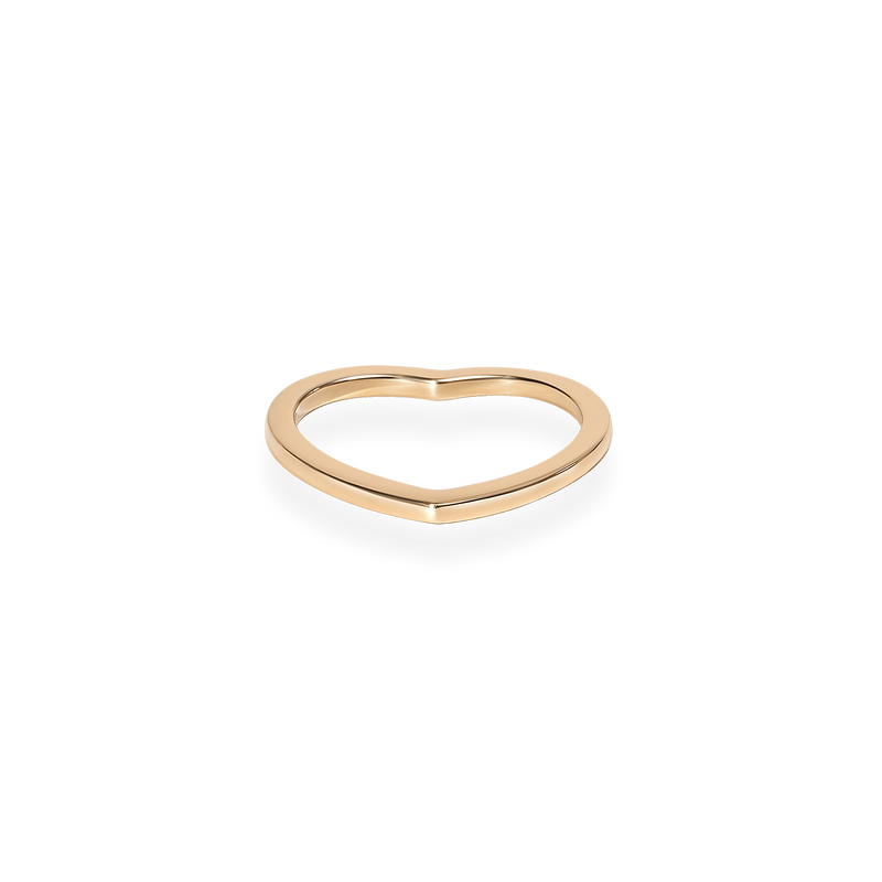 Arch Heart Side Ring - PRMAL