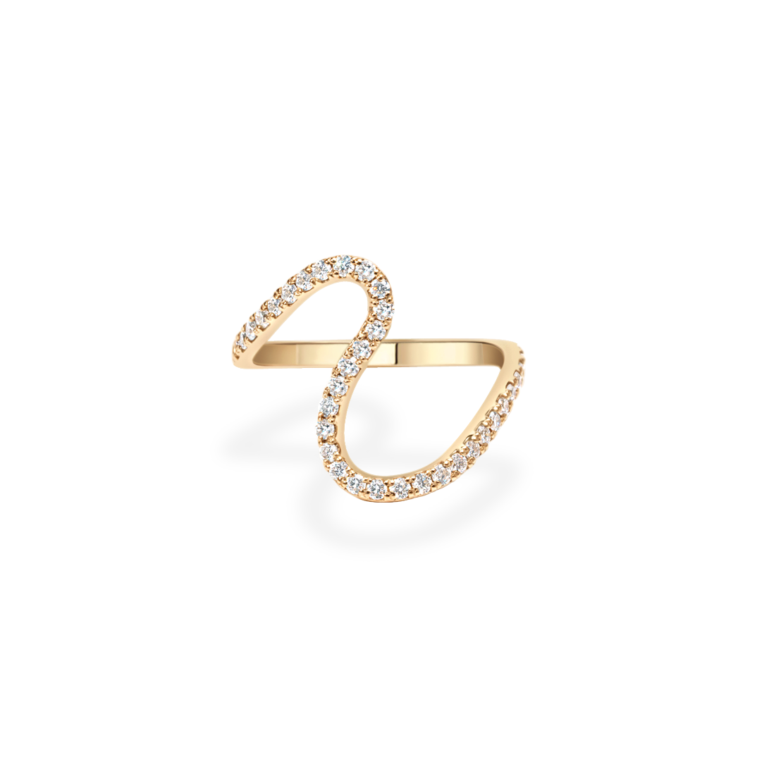 Massive Wave Ring [Bridal Edition] - PRMAL